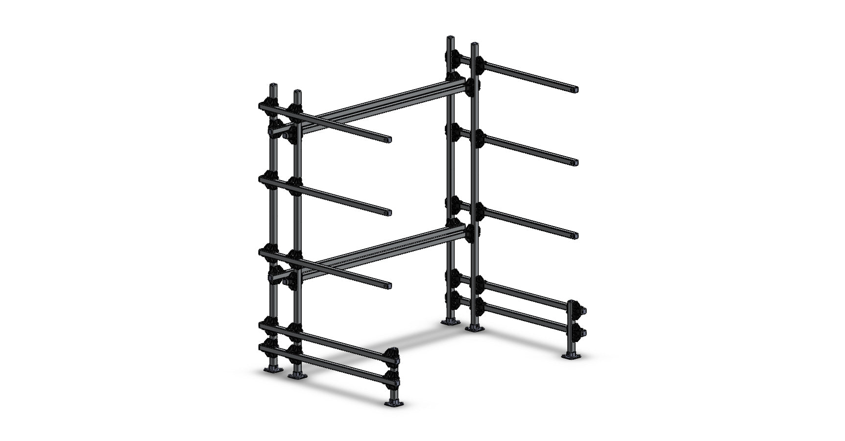 4 Canoe or Kayak Tree Storage Rack – Dynamic Dollies & Racks